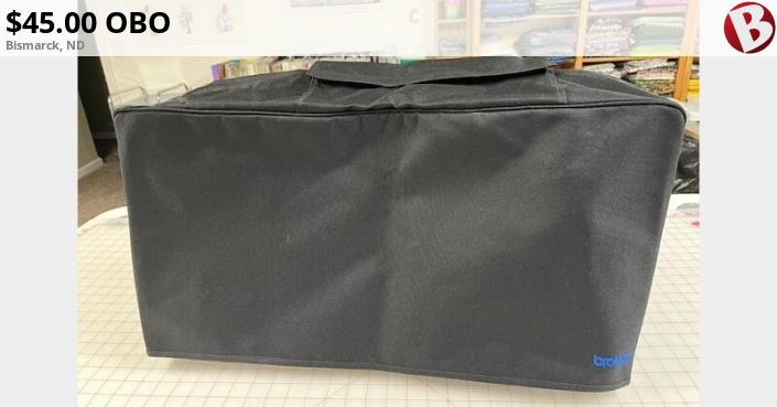 Canvas cover for Brother sewing/embroidery machines | Bismarck, ND